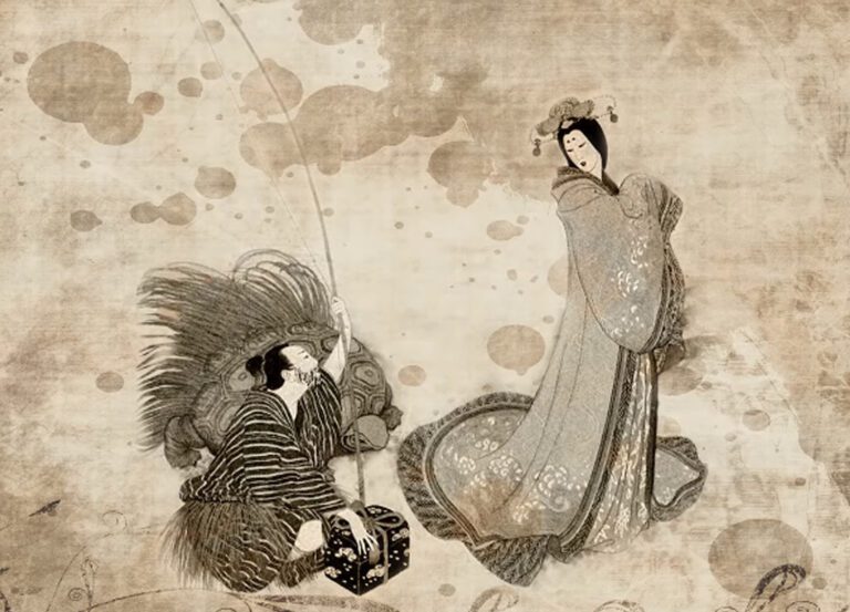 A Lenda De Urashima Taro, O Humilde Pescador