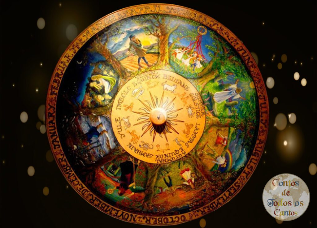A Roda do Ano do Neopaganismo e Movimento Wicca